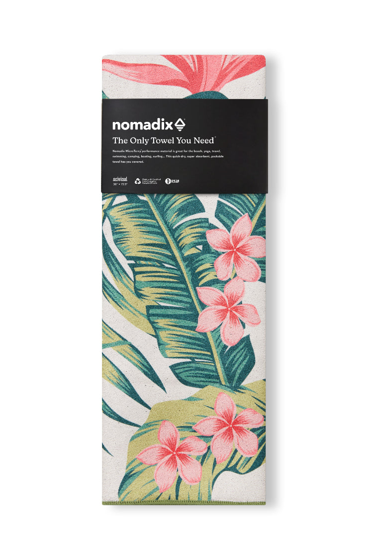 Nomadix Original Towel: Palms Pink | Leisure Time Inc. – Leisure Time Inc. Shop