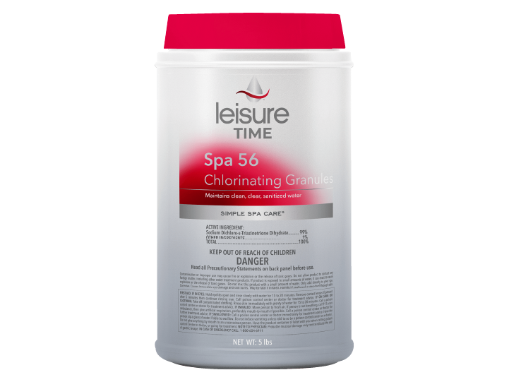 Leisure Time Spa 56 Chlorinating Granules - 5 lb. | Leisure Time Inc. – Leisure Time Inc. Shop