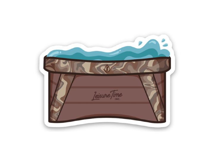 Hot Tub Sticker – Leisure Time Inc. Shop