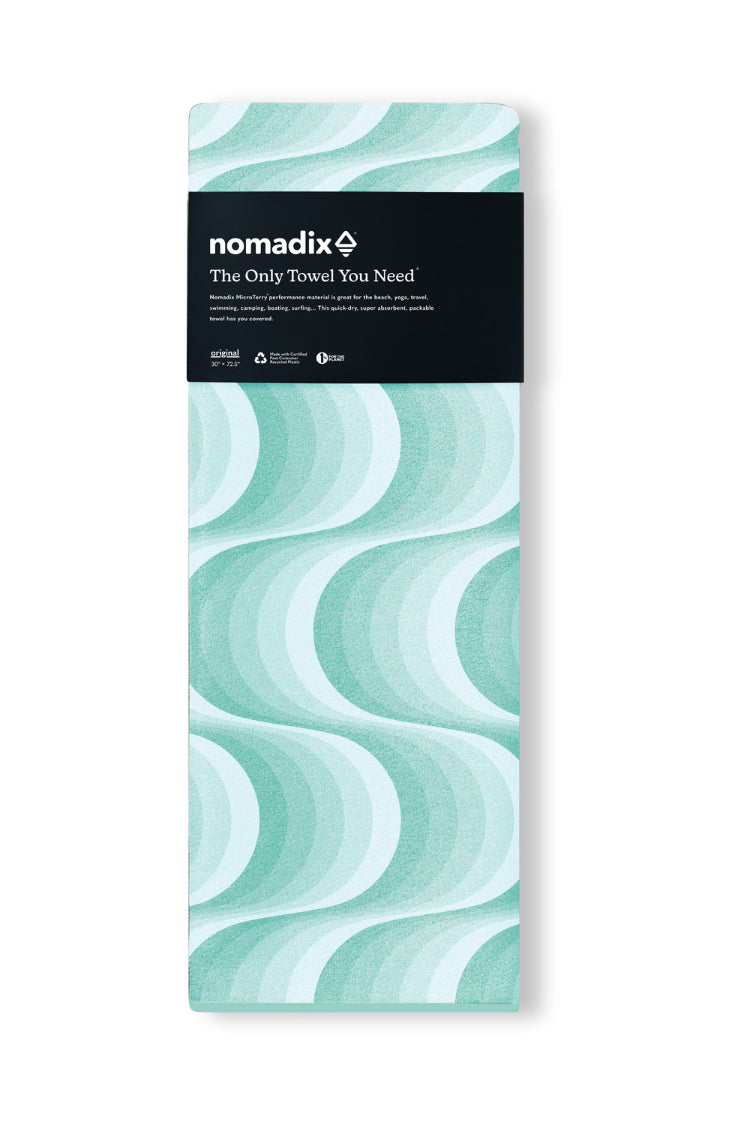 Nomadix Original Towel: Oasis Blue | Leisure Time Inc. – Leisure Time Inc. Shop