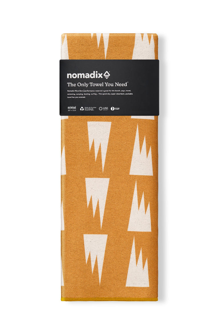 Nomadix Original Towel: Summit Gold | Leisure Time Inc. – Leisure Time Inc. Shop