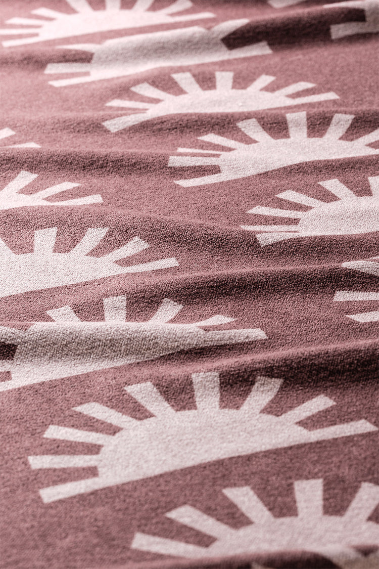 Nomadix Original Towel: Sunshine Burgundy | Leisure Time Inc. – Leisure Time Inc. Shop